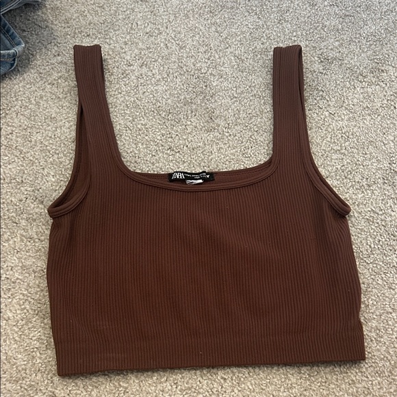 Zara | Tops | Zara Ribbed Tank | Poshmark